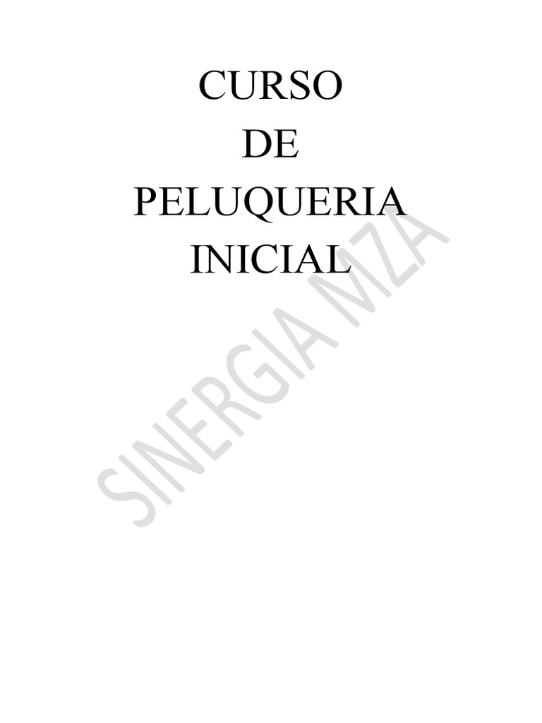 Peluqueria Inicial Fisiologia Capilar | PDF | Pelo | Piel