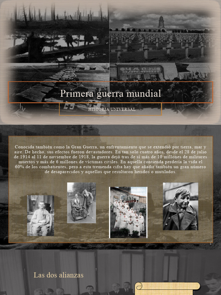 Primera guerra mundial | PDF | Primera Guerra Mundial | Austria Hungría