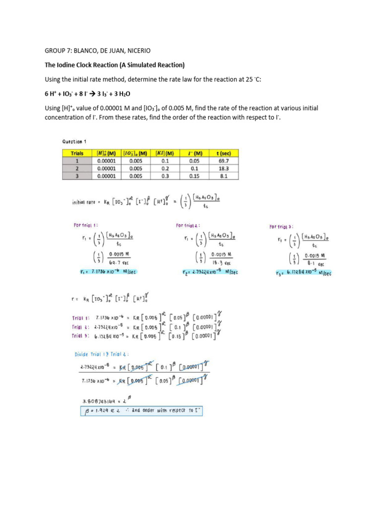 Interpretation of Batch Reactor Data | PDF | Science & Mathematics