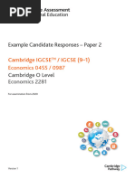 9239 AICE Global Component 3 Example Candidate Responses | PDF | Urban ...