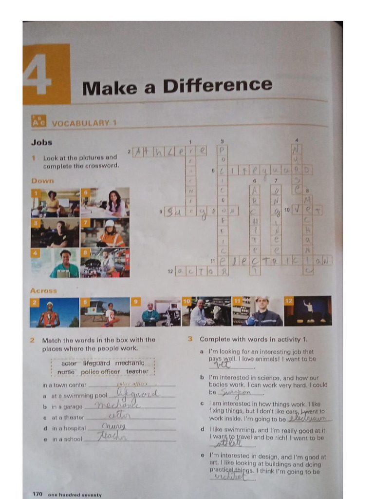 Workbook Unit 4 | PDF