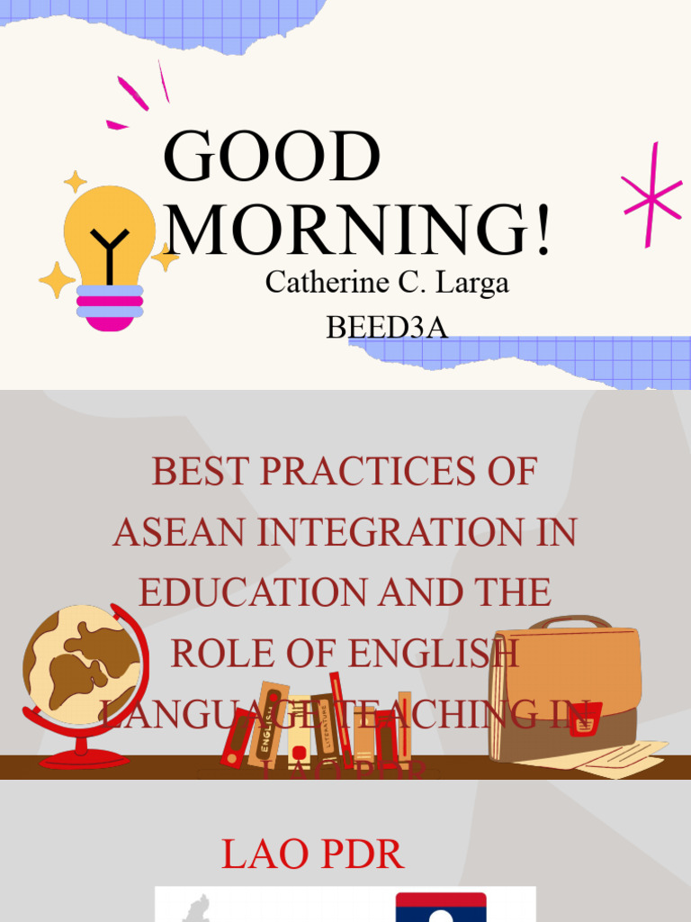 And The Role of English Language Teaching in Lao PDR 2 | PDF ...