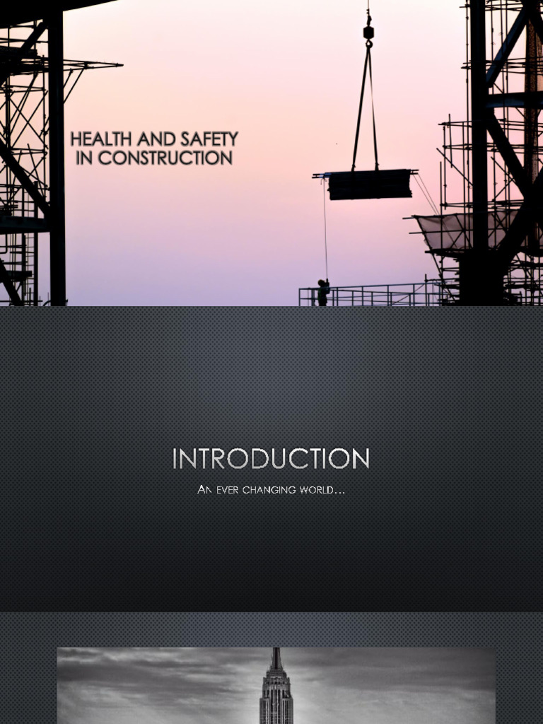 Construction Safety Evolution | PDF | Occupational Safety And Health ...
