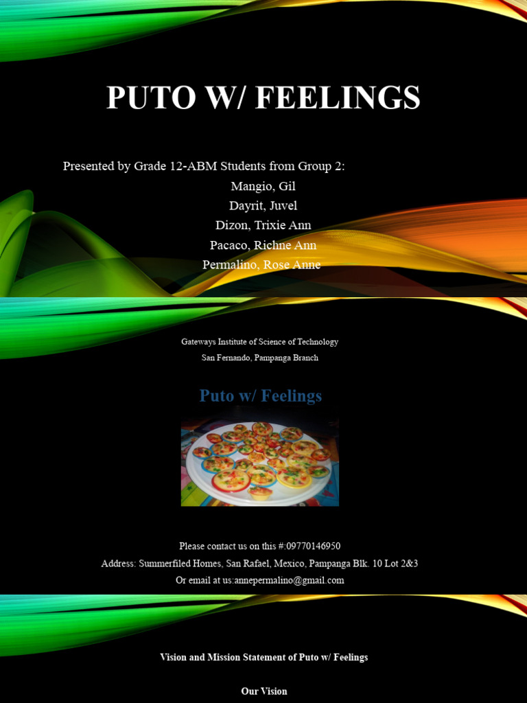 Power Point For Entrep | PDF | Foods