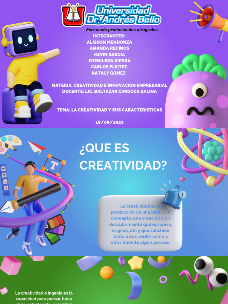 Que es la creatividad_20230819_163401_0000 | PDF | Creatividad ...