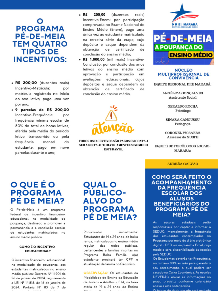 Folder Pé de Meia | PDF