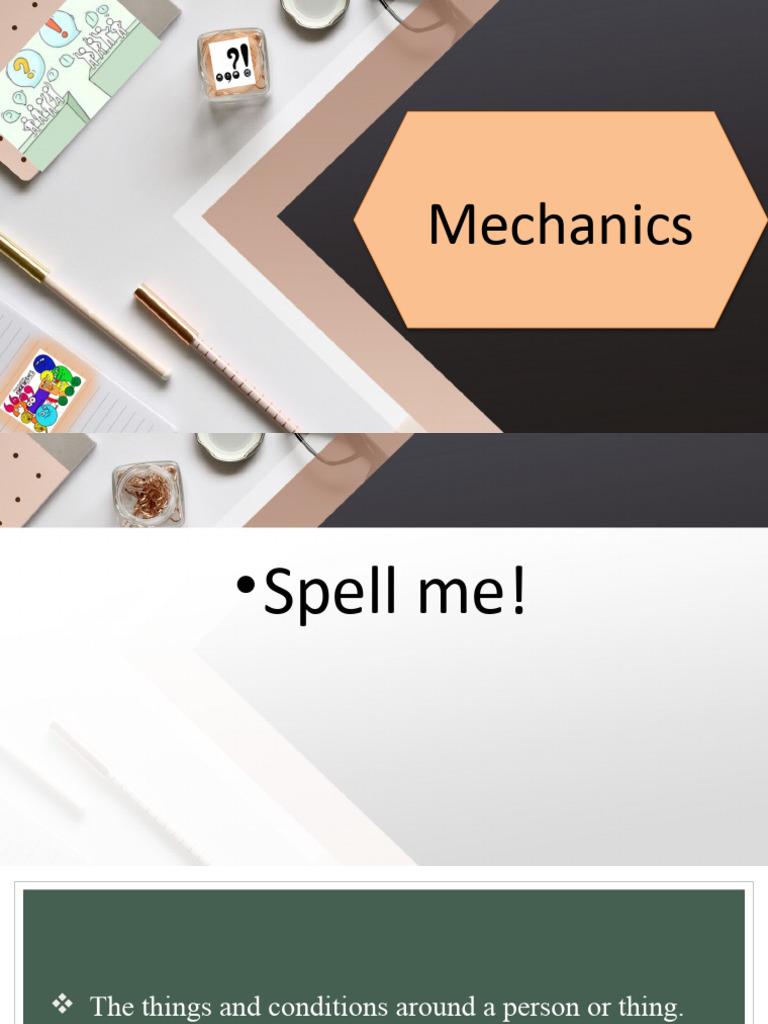 L 12 Mechanics | PDF | Acronym | Bracket