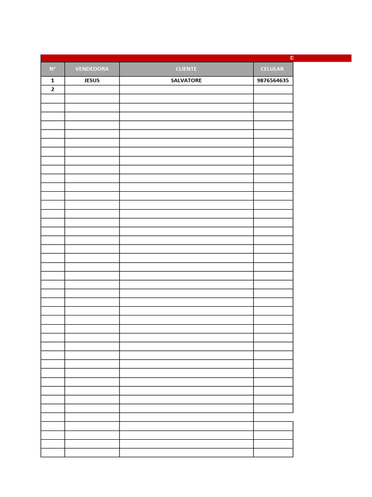 Formato de Ventas | PDF