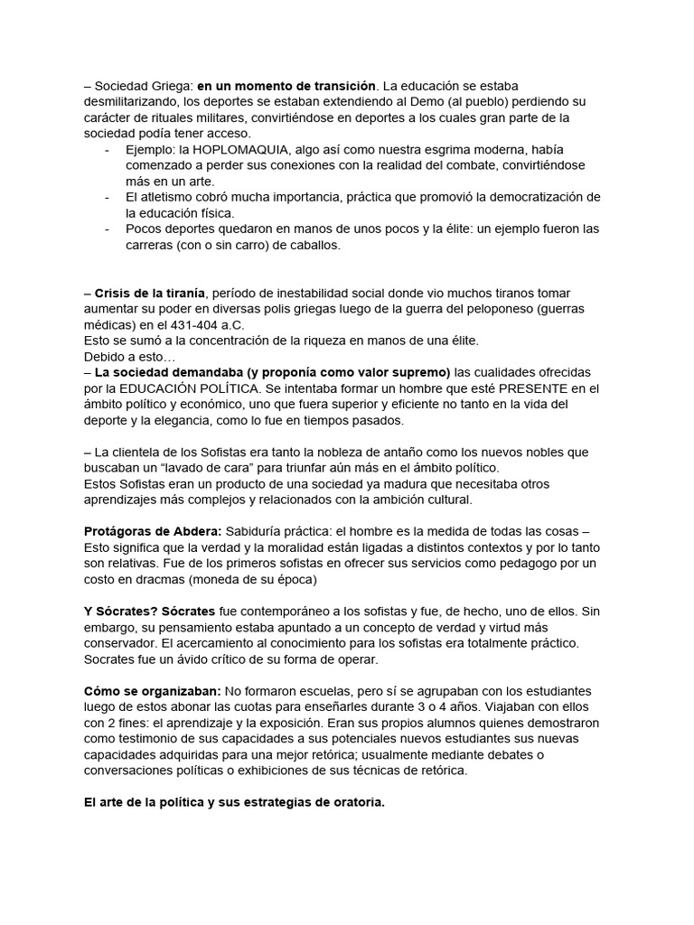 Presentación Sofistas - Notas | PDF | Retórica | Falacia