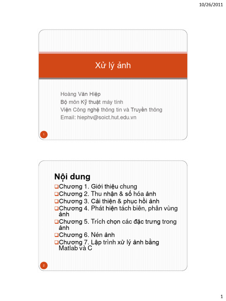 Hiephv - Digital Image processing - Chapter 4. Phan vung anh | PDF