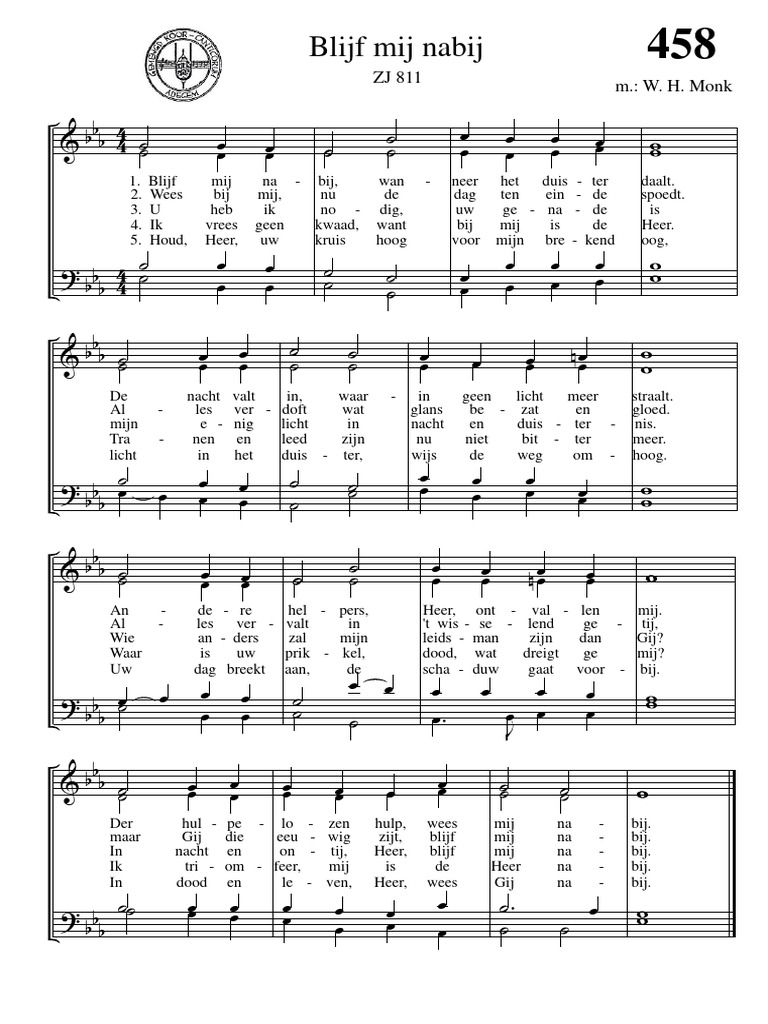 458 - Blijf Mij Nabij | PDF