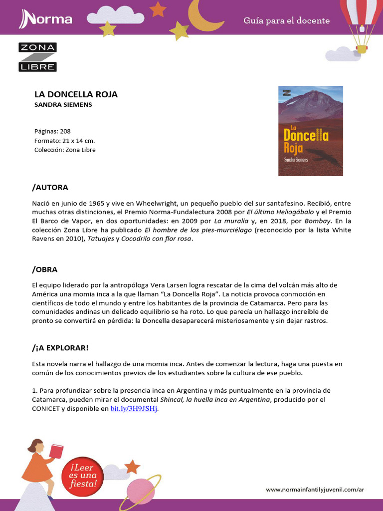 La Doncella Roja: Sandra Siemens | PDF | Imperio Inca