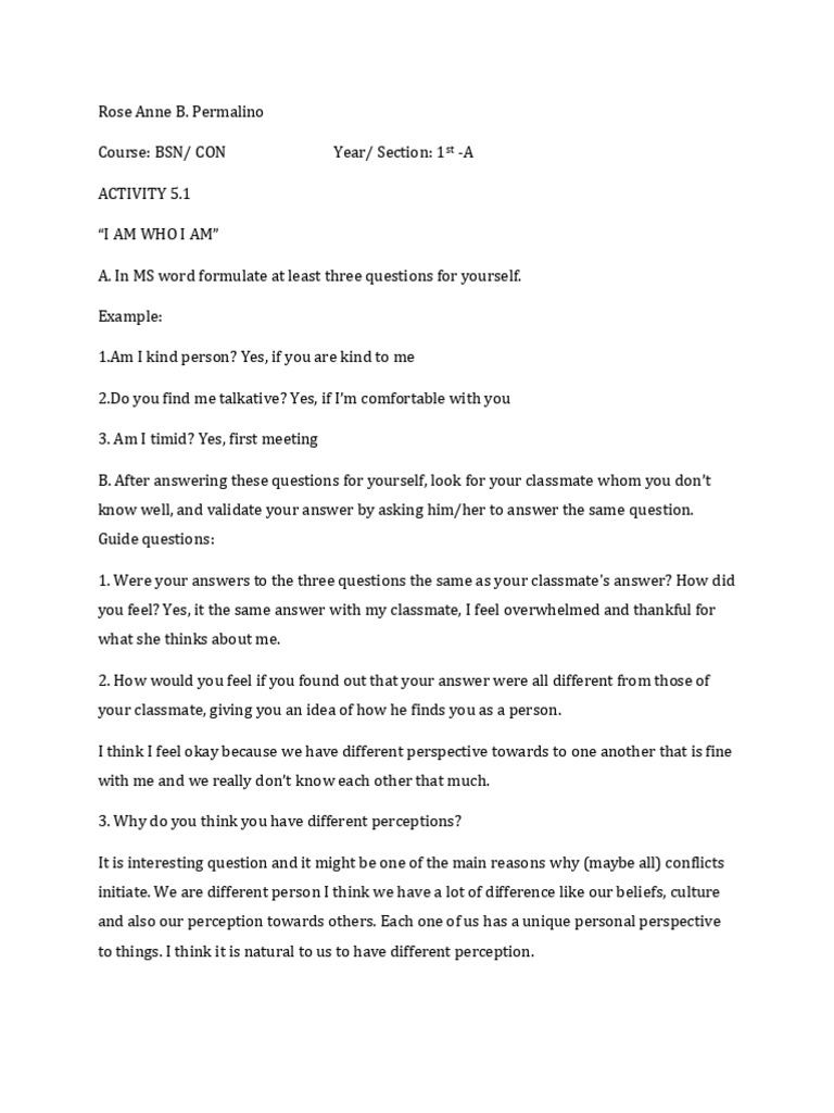 Module 4 (Week 5-6) Psychology | PDF | Self Concept | Psychology