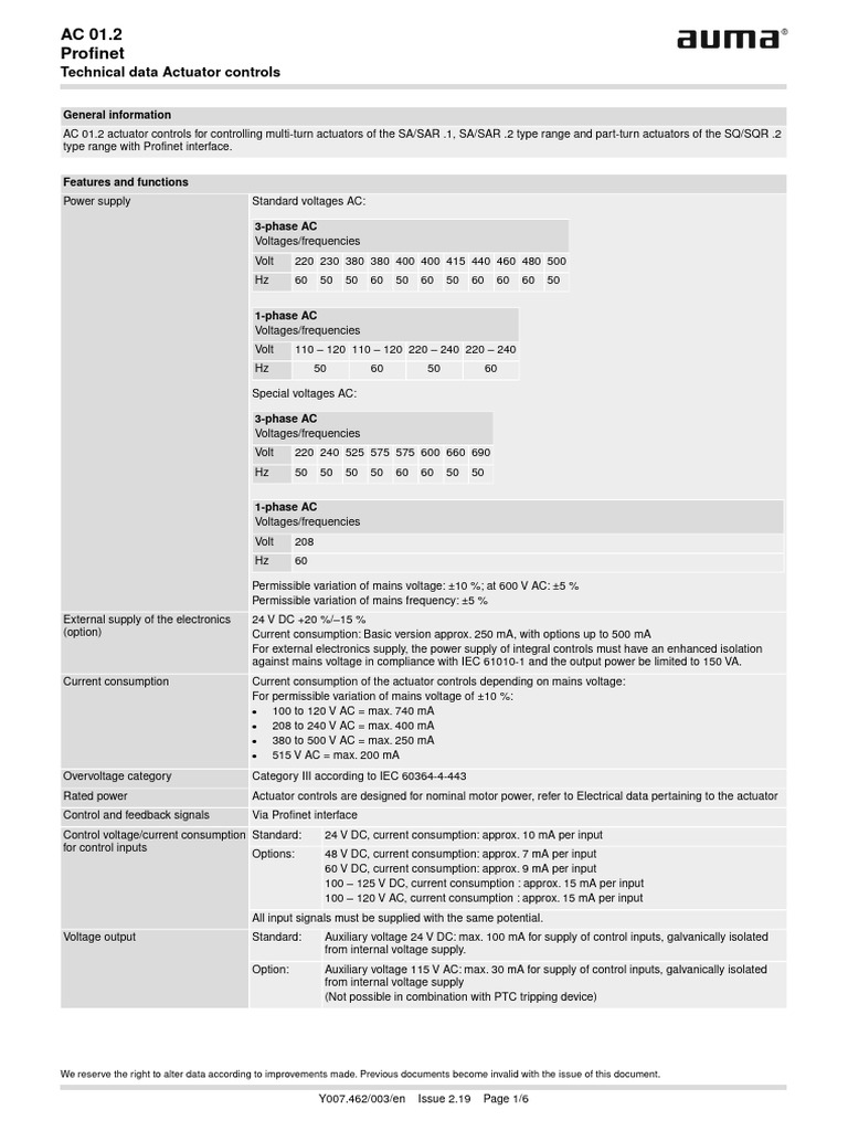 Td Ac2 Profinet En Pdf Electrical Connector Network Topology