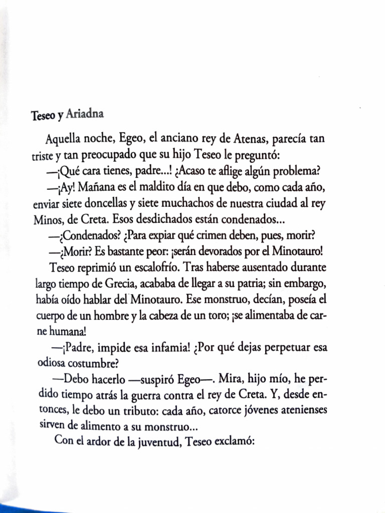 Teseo y Ariadna. | PDF | Minotauro | Argonautas