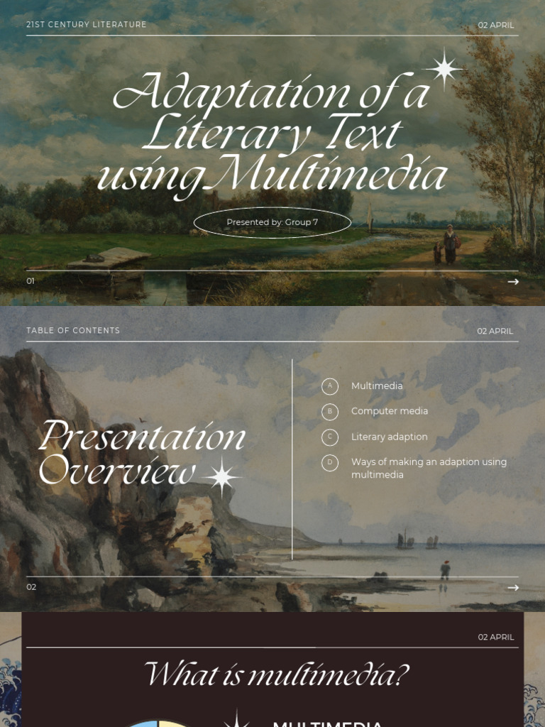 Multimedia Literary Adaptation Guide | PDF | Multimedia | Computer Data ...