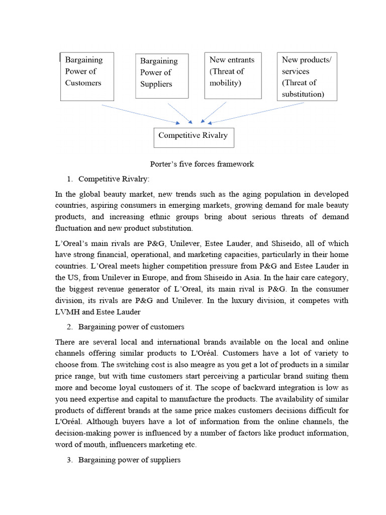 Porter | PDF | Brand | Supply Chain