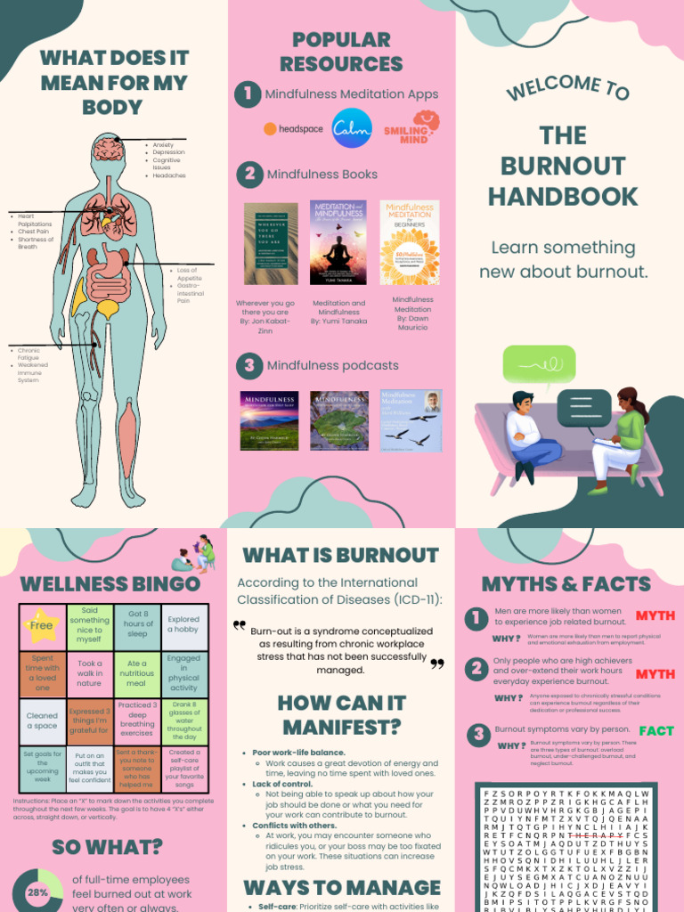 Brochure | PDF | Occupational Burnout | Mindfulness Brochure | PDF | Occupational Burnout | Mindfulness
