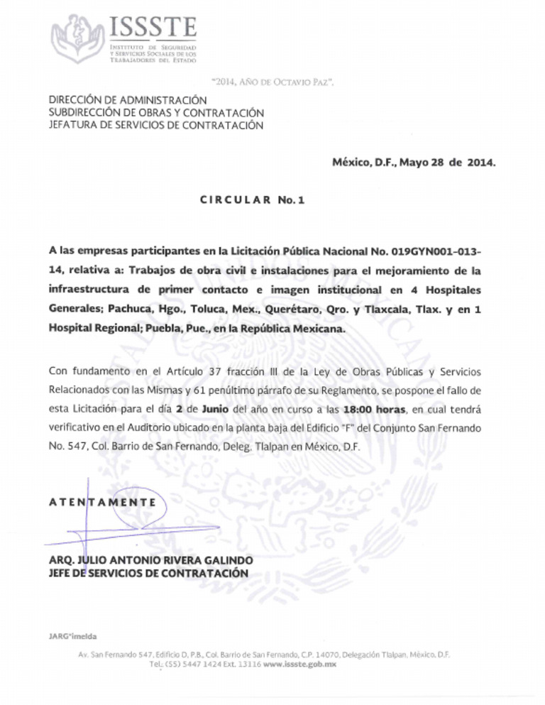 Circular No. 1 013-14 | PDF