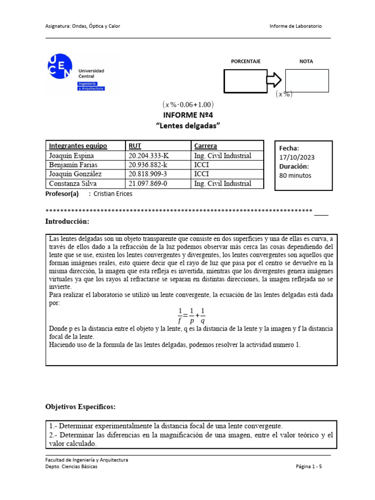 Lab Ondas Nro 3 | PDF | Óptica | Atómico