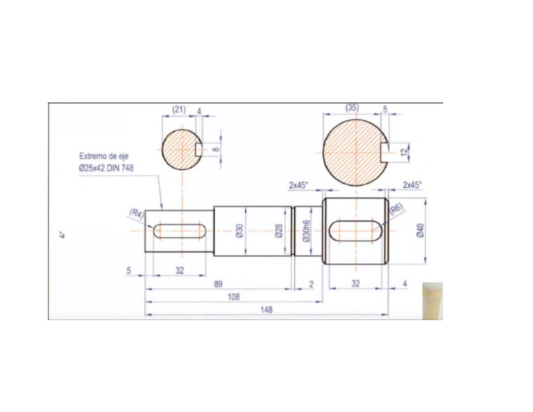 Ejercicio de Chaveta | PDF