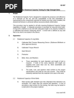 Turn-of-Nut Installation Guide | PDF | Nut (Hardware) | Screw