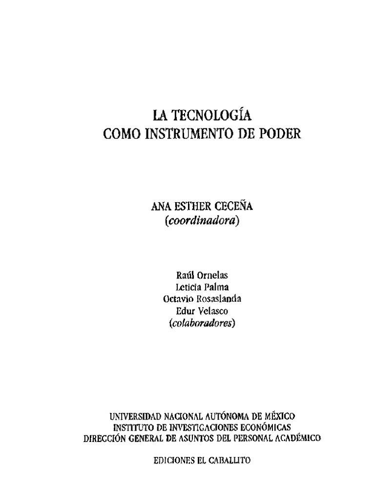 LA TECNOLOGIA COMO INSTRUMENTO DE PODER - Compressed-1-150 | PDF ...