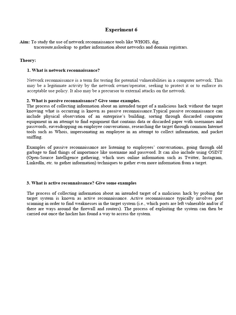 CSS Exp6 | PDF | Computer Network | Malware