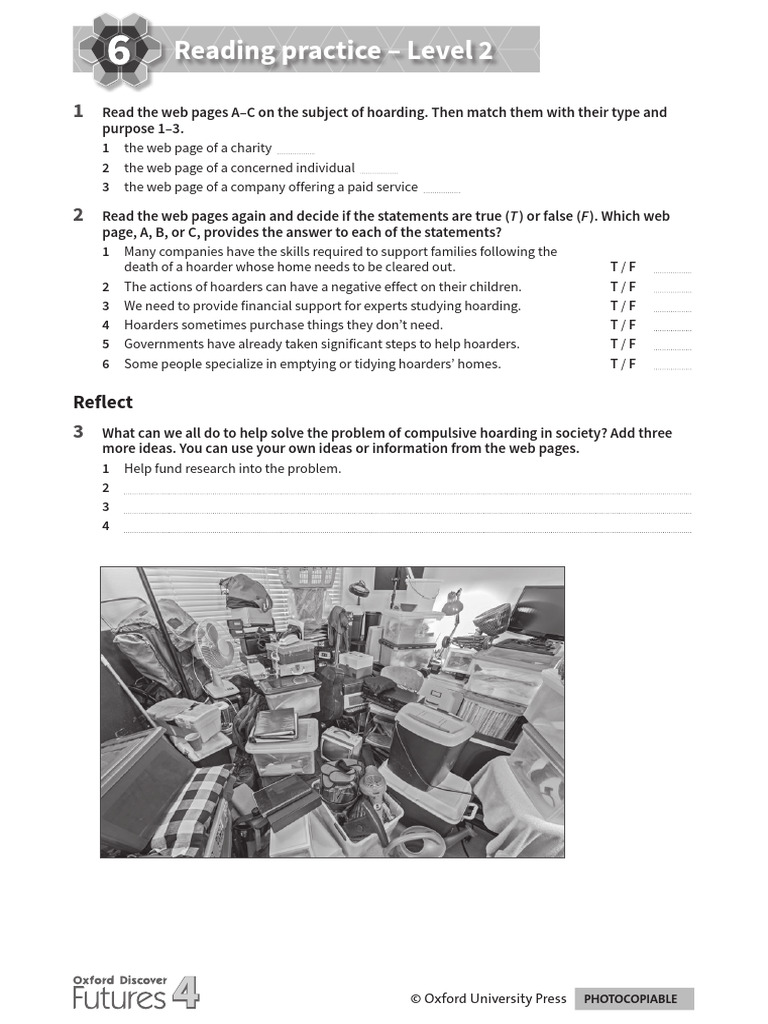 ODF4 - Unit - 6 - Reading - Practice - L2 Oxford University Press | PDF | Mental Health ...