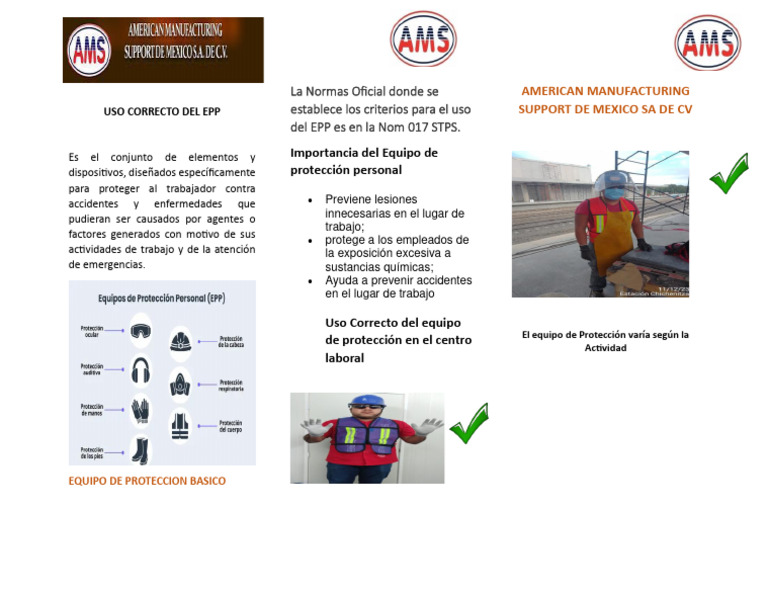 USO CORRECTO DEL EPP | PDF