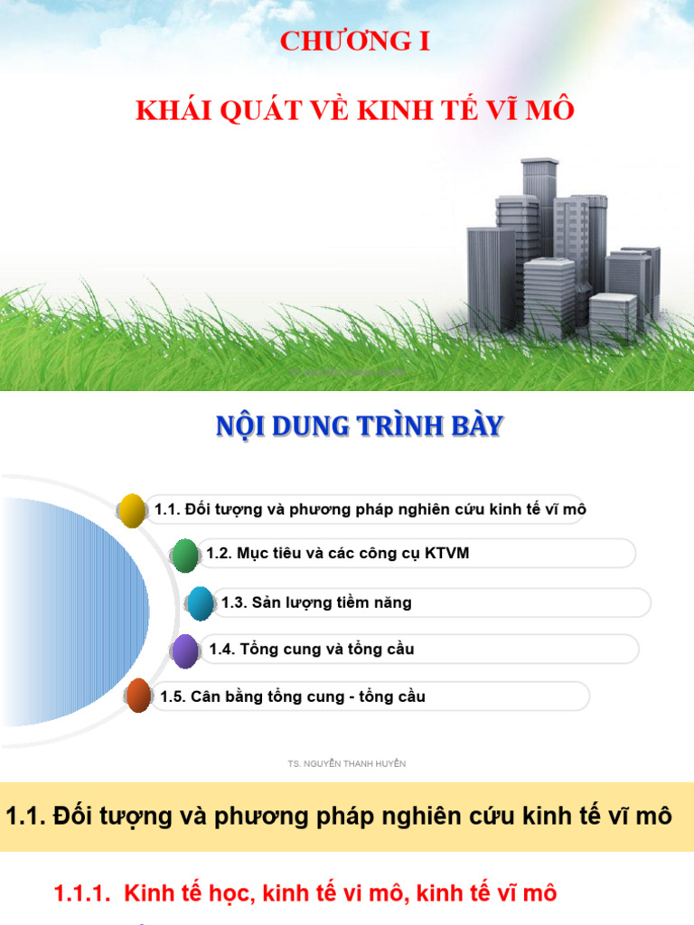 SV Uel - Macro - CH 1 - Khai Quat Macro 2024 | PDF