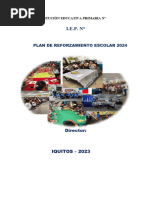 Plan de Refuerzo Escolar 2025 | PDF | Evaluación | Aprendizaje
