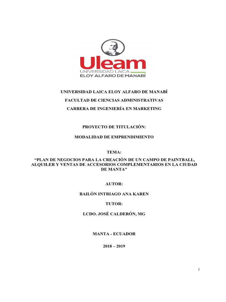 Uleam MKT 0080 | PDF | Marketing | Análisis FODA
