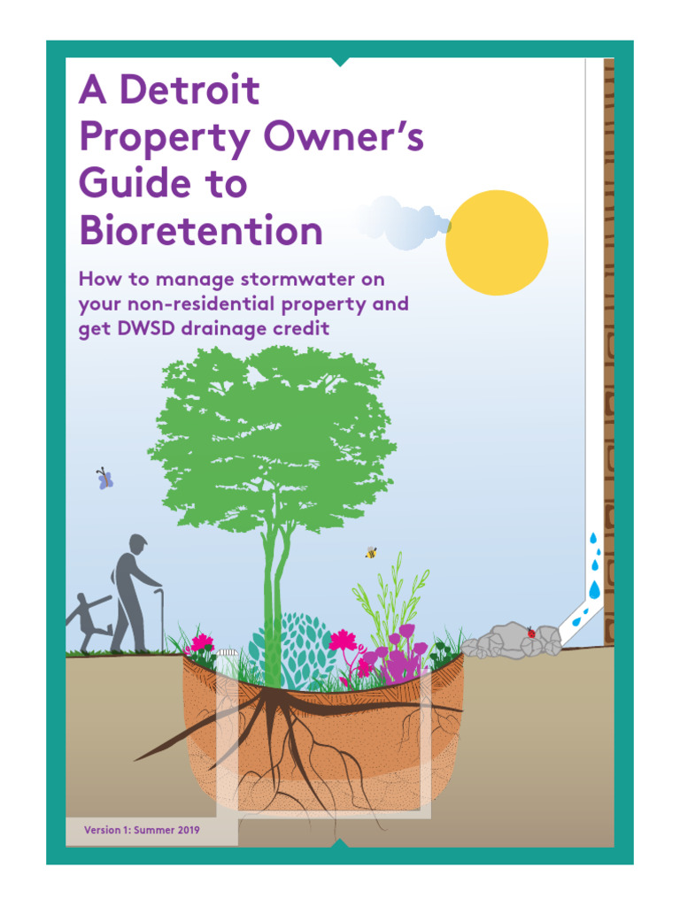 Detroit Bioretention Guide for Stormwater Management | PDF | Stormwater ...