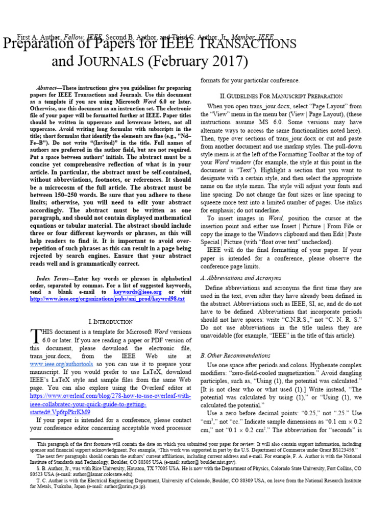 AJSE Template 2020 | Download Free PDF | Academic Journal | Note ...