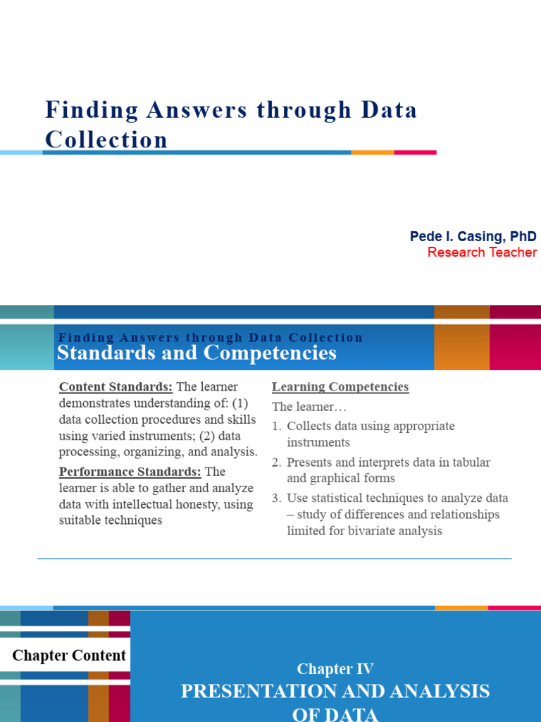 Lecture 5 - Finding Answer Through Data Collection | PDF | P Value | Statistics