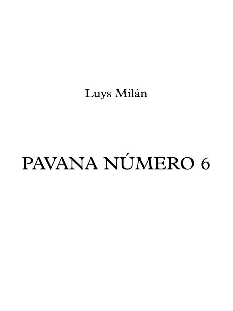 PAVANA Num 6 | PDF