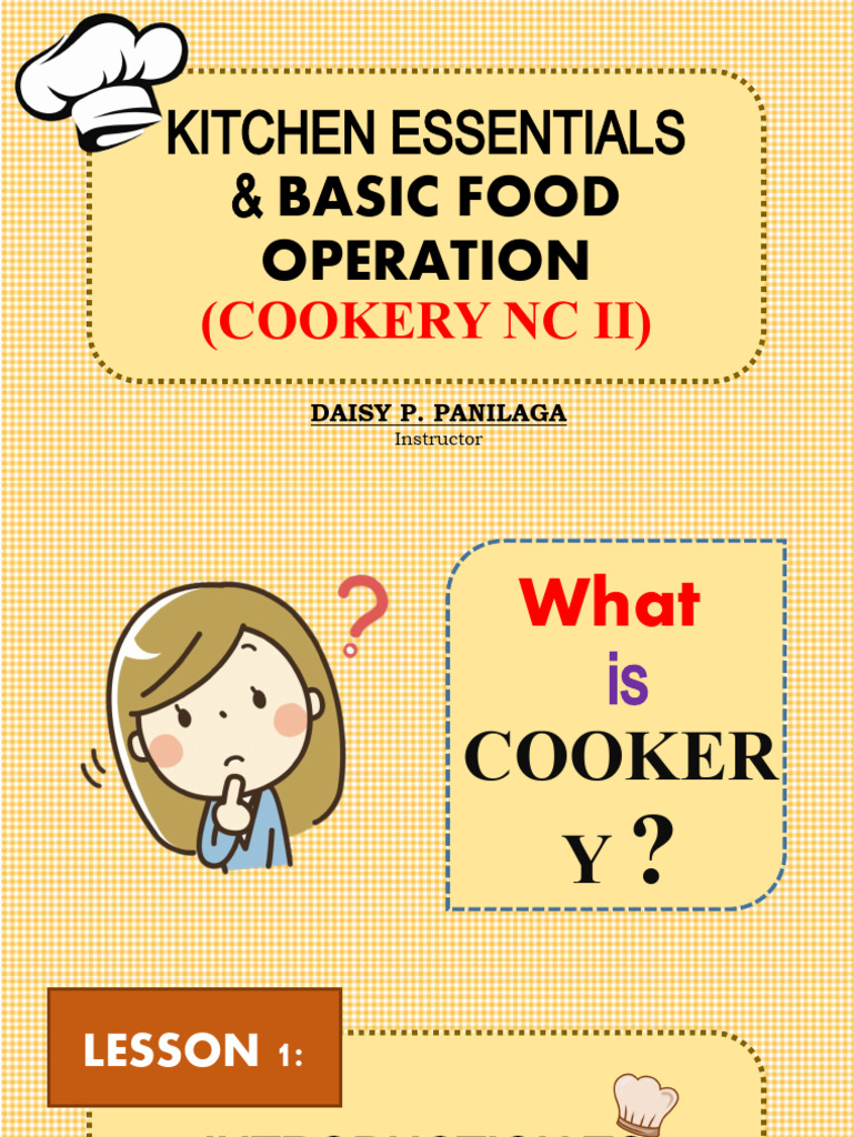Introduction Kitchen Essentials Unit 1 | Download Free PDF | Chef | Cooking Introduction Kitchen Essentials Unit 1 | Download Free PDF | Chef | Cooking