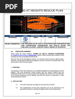 Work at Height WAH Rescue Procedure | PDF | Emergency | Rescue