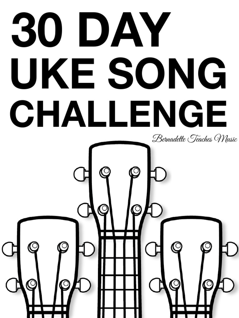 30 Day Ukulele Song Challenge | PDF | Song Structure