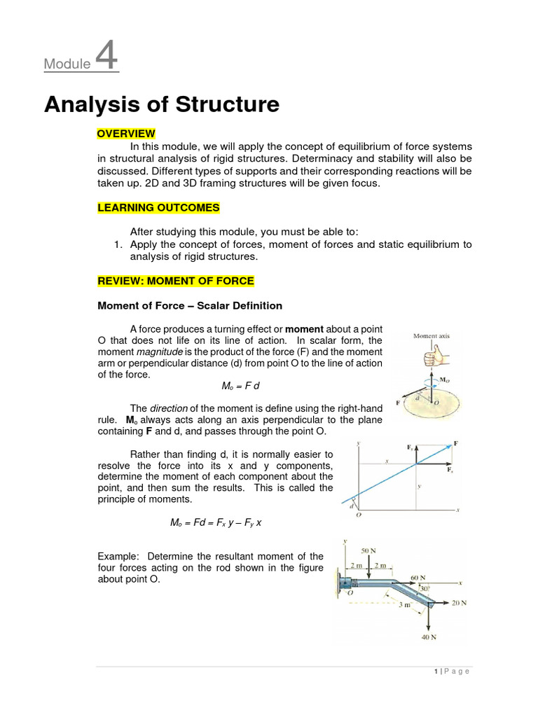 Statics Chapter 4 | PDF | Euclidean Vector | Force