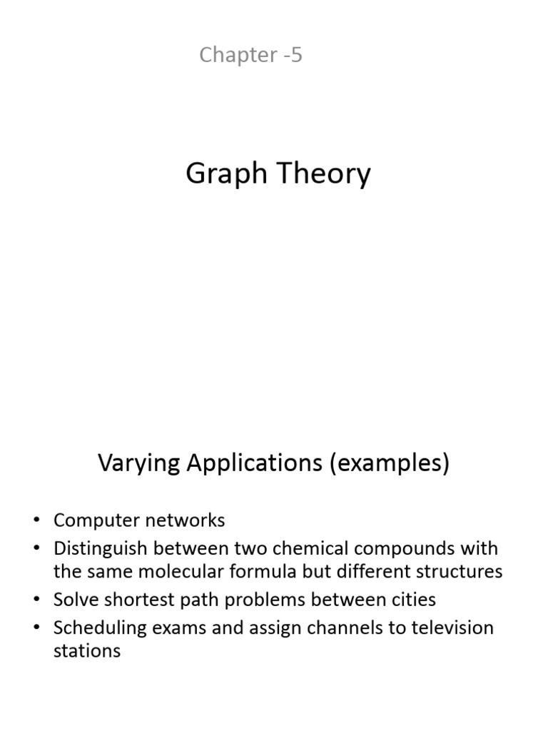 2 Graph Theory | PDF | Mathematical Relations | Discrete Mathematics 2 Graph Theory | PDF | Mathematical Relations | Discrete Mathematics
