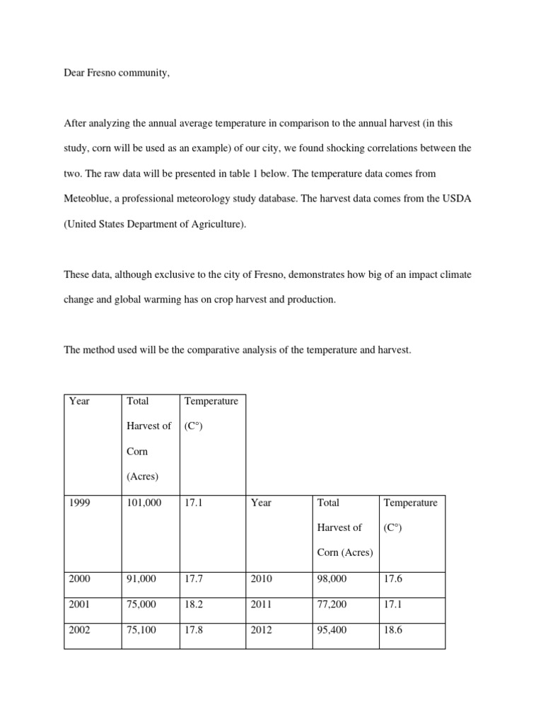 Math Mini Project Stephen Tong | PDF | Climate Change | Climate