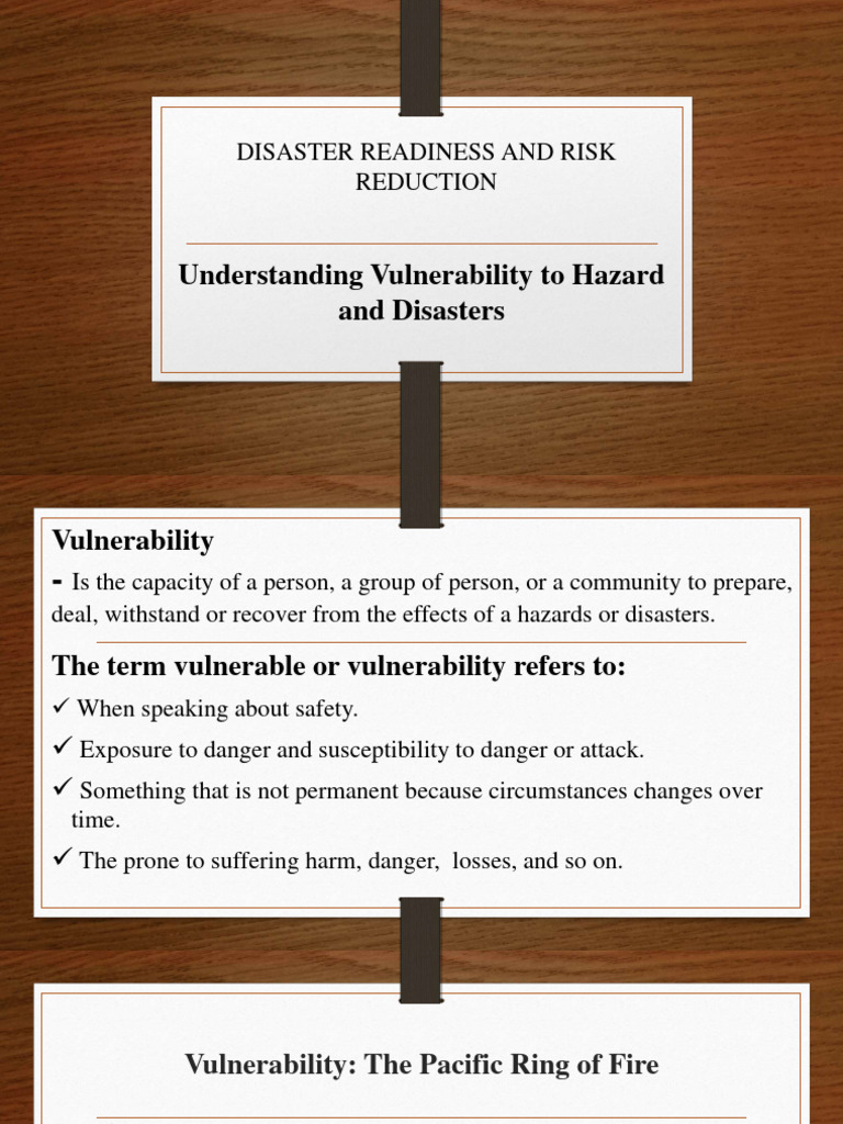 Disaster Readiness and Risk Reduction M6 | PDF | Vulnerability | Volcano