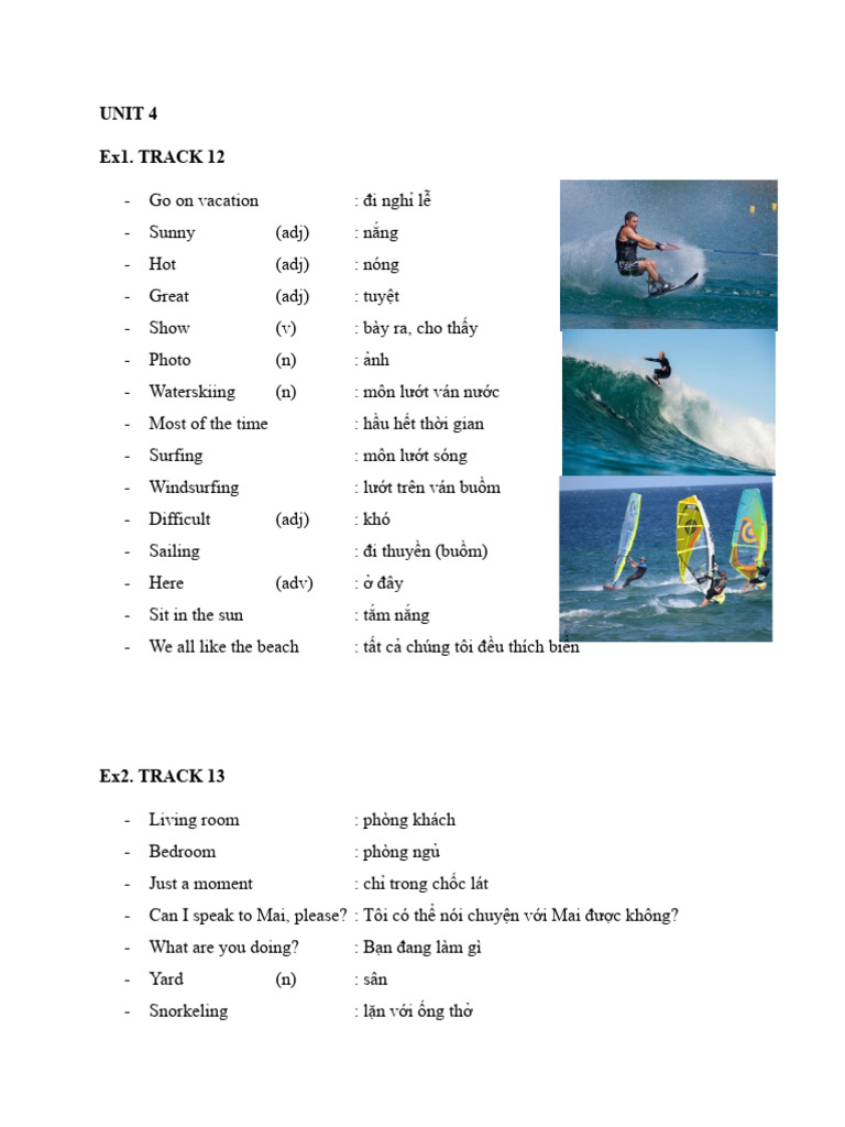 Vocab Listening | PDF