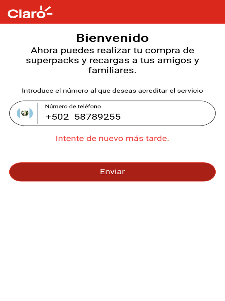 Compra de Recargas y Superpacks Claro | PDF