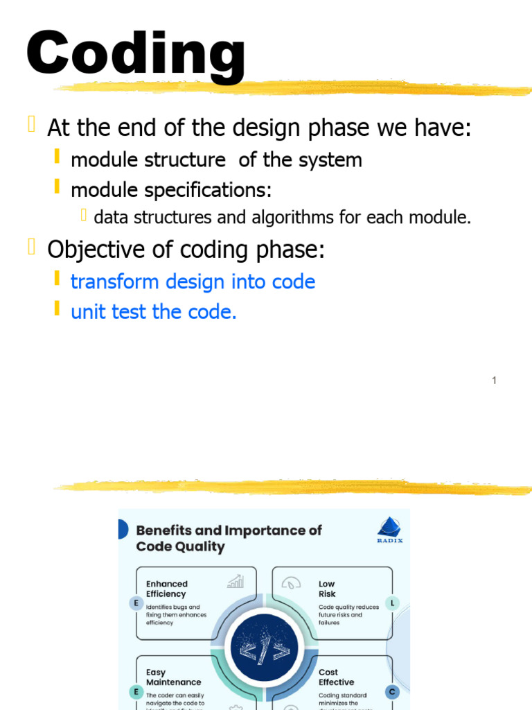 8.Coding Standards and Code Review Techniques (1) | PDF | Computer Programming | Variable ...