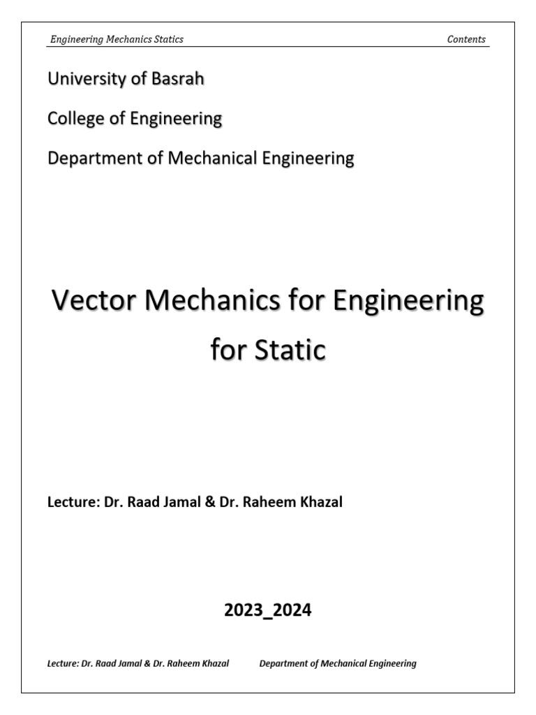 Free Body Diagrams in Statics | PDF | Force | Friction