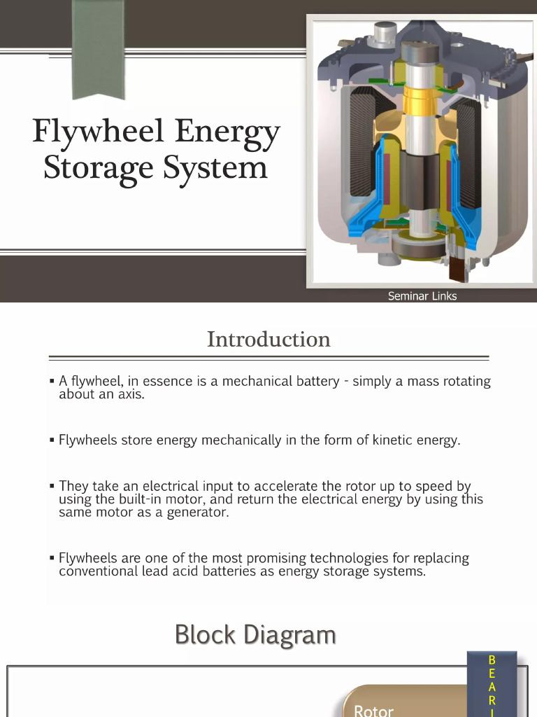 Flywheel Energy Storage System | PDF