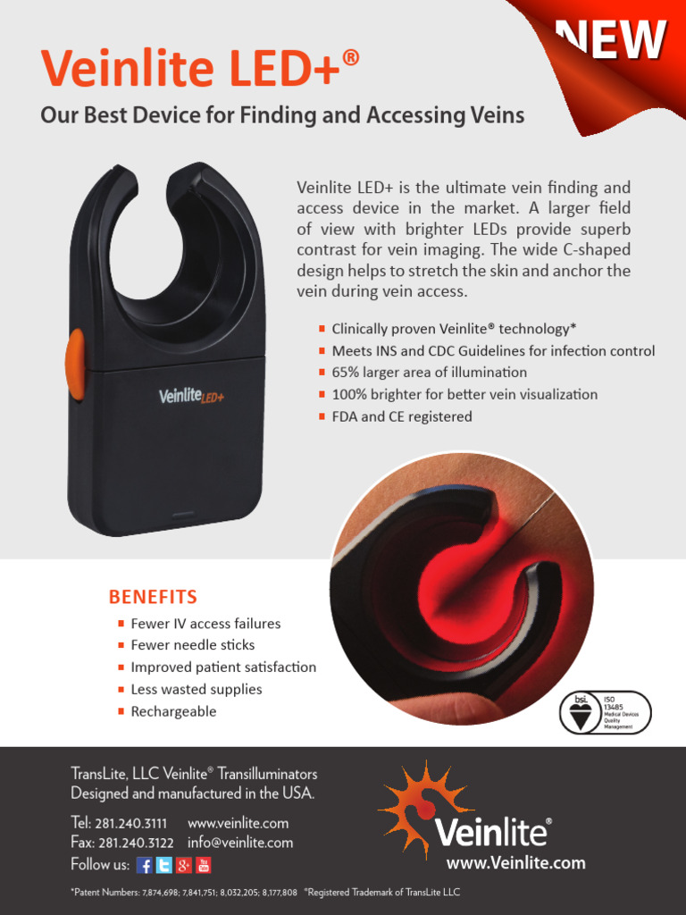 Veinlite LEDplus Flyer | PDF